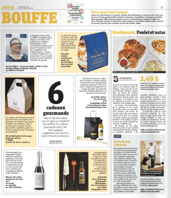 BOUFFE – BBQ Québec