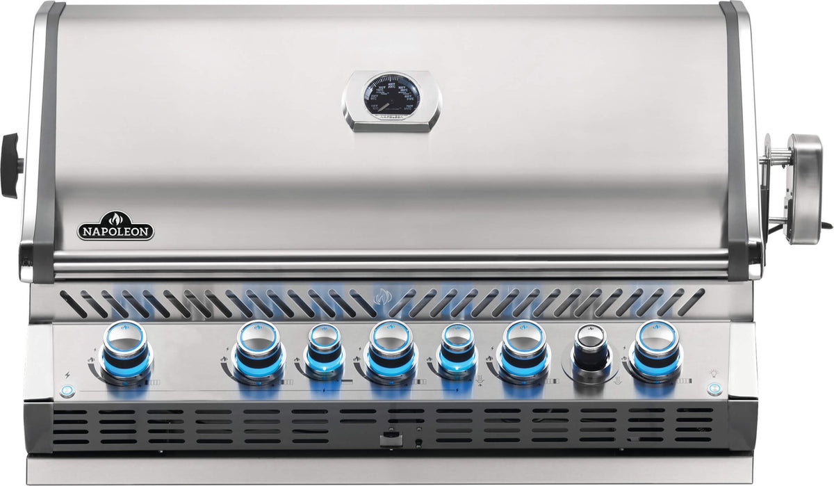 Napoleon Gril encastré Prestige PRO 665 Propane BBQ avec brûleur ...