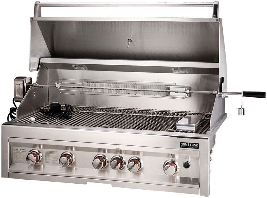 SUN5B-IR-LP – Sunstone 42" à 5 brûleurs avec infrarouge – propane – BBQ ...