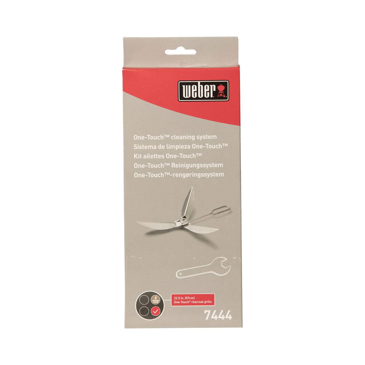 Hélice Weber One-Touch cleaning – BBQ Québec